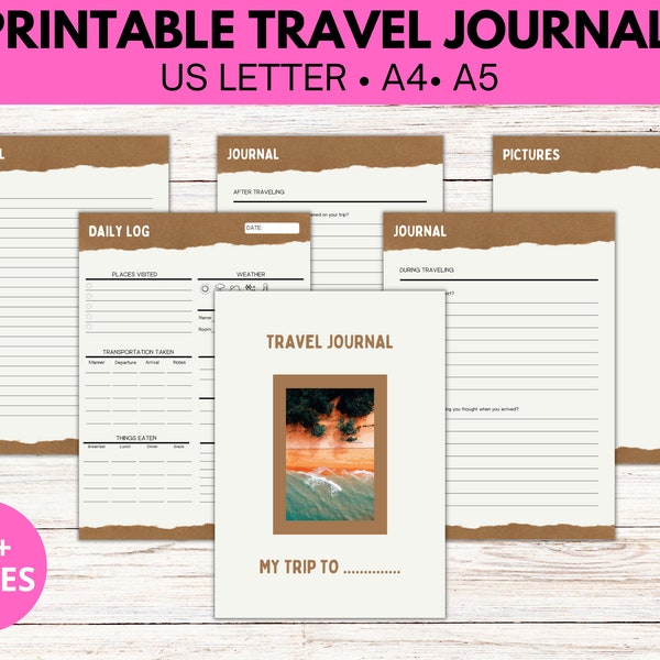 Travel Writing Kit - Etsy
