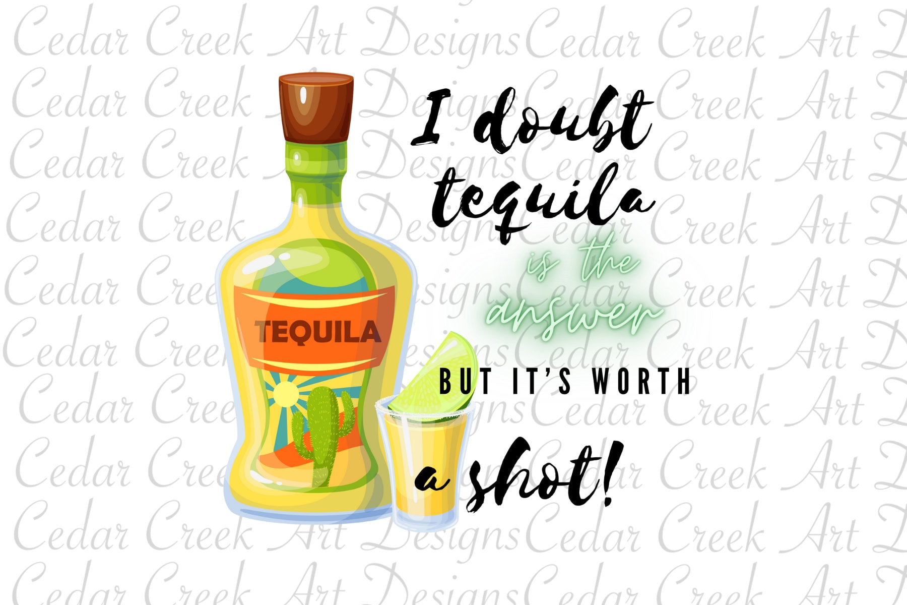 Tequila Shot Clip Art