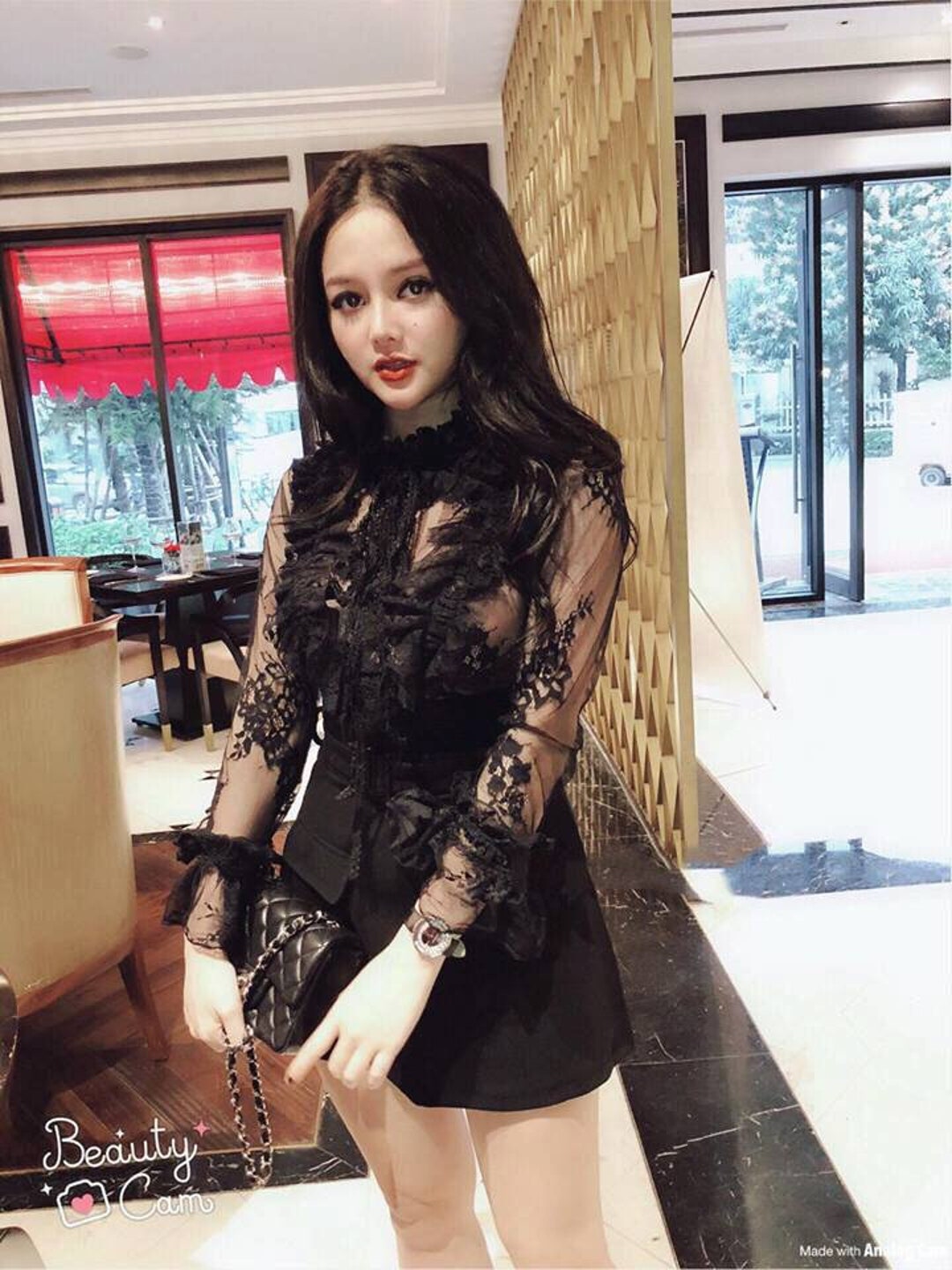 Ruffle Lace Top and Mini Skirt 2 Piece Set Size Small - Etsy