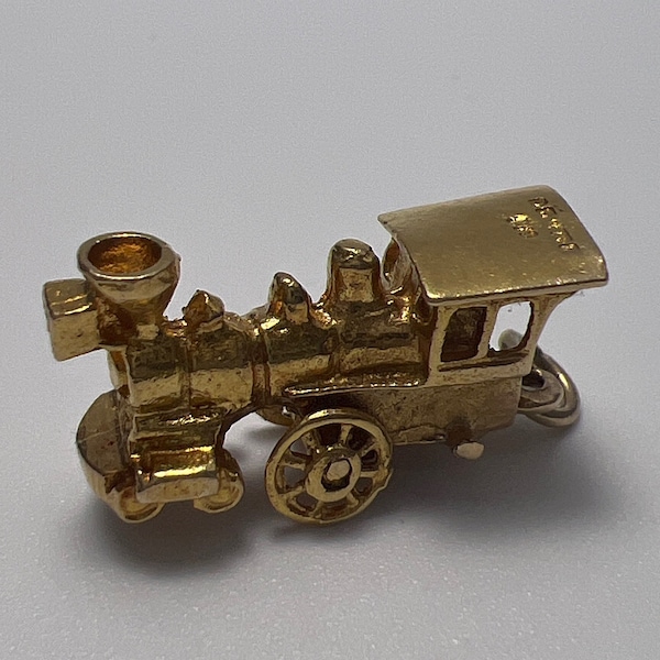 Gold Train Necklace - Etsy