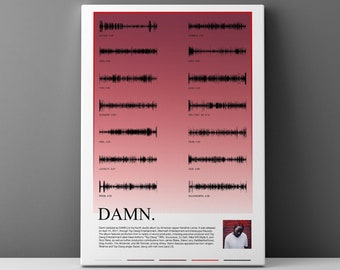 Damn Album Poster - Etsy