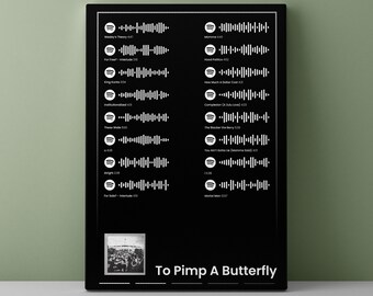 Spotify Scan Poster Album - Etsy