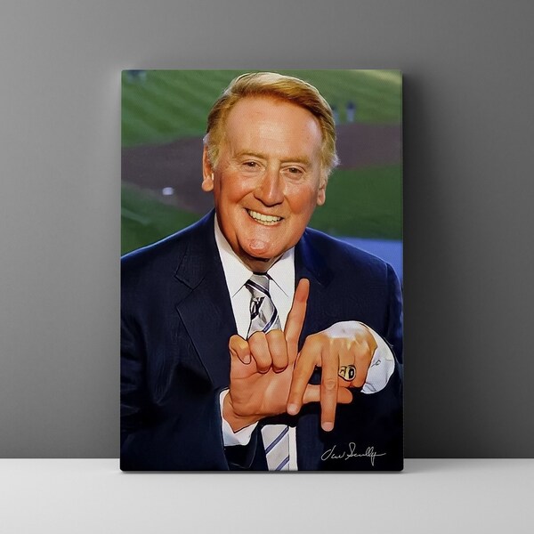 Vin Scully - Etsy