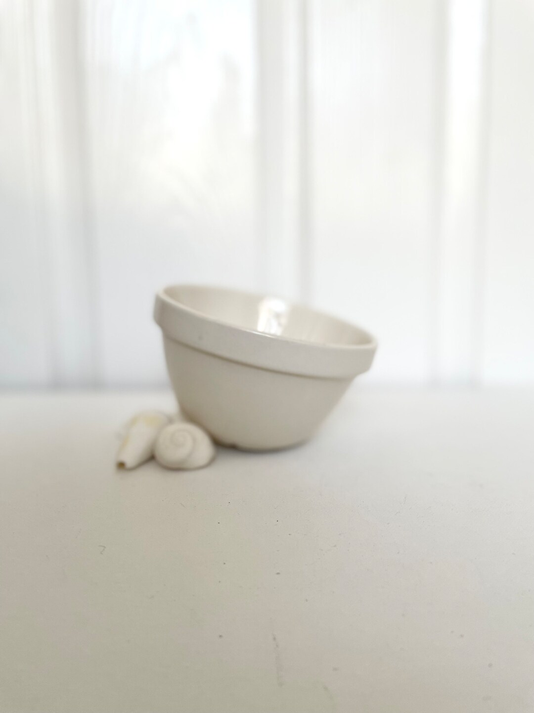 Vintage English Pudding Basin, Vintage White Ironstone Pudding Bowls ...