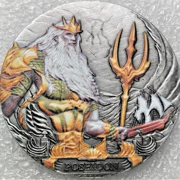 Poseidon Trident - Etsy