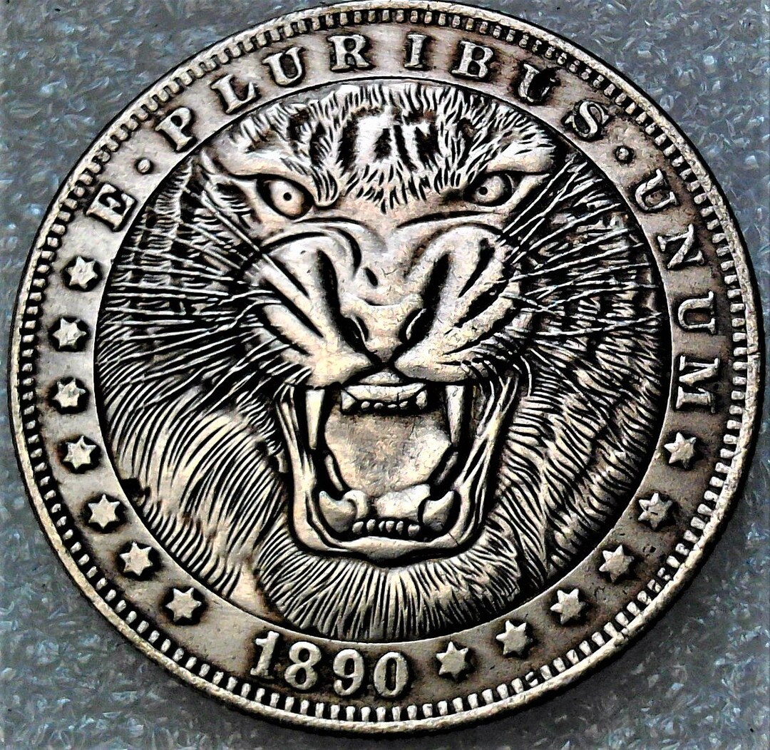 Hobo Coin - TIGER COIN - Etsy