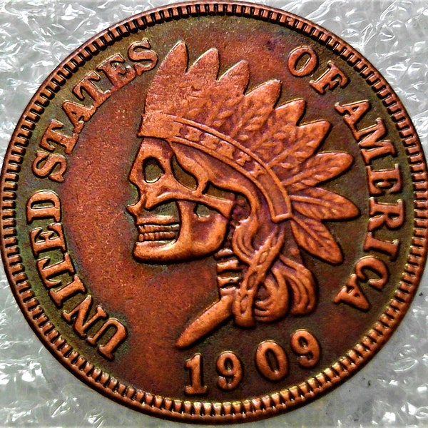 Indian Head Penny - Etsy
