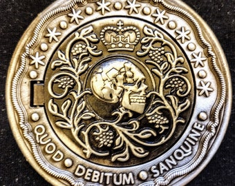 John Wick Coin Blood Oath Marker John Wick Movie Skull Coin Maker Keanu ...