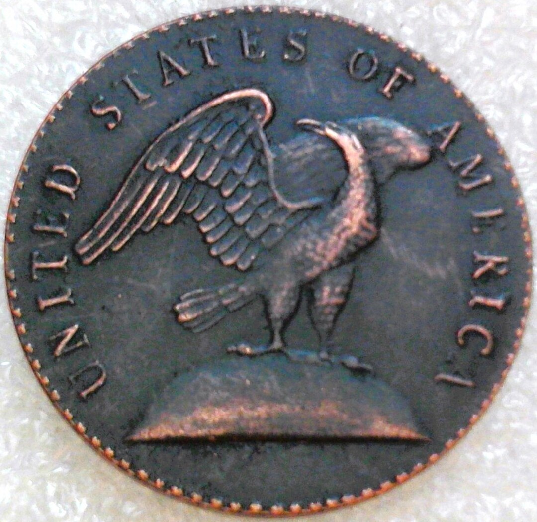 1792 - Copy Commemorative Coin - Replica C-pattern 1792 Quarter Dollar ...