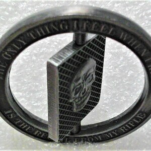 Sniper, Skull Spinner Military Challenge Coin, Collectibles Art Coin ...