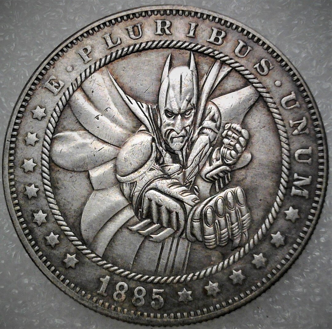 Batman Hobo Coin - Etsy