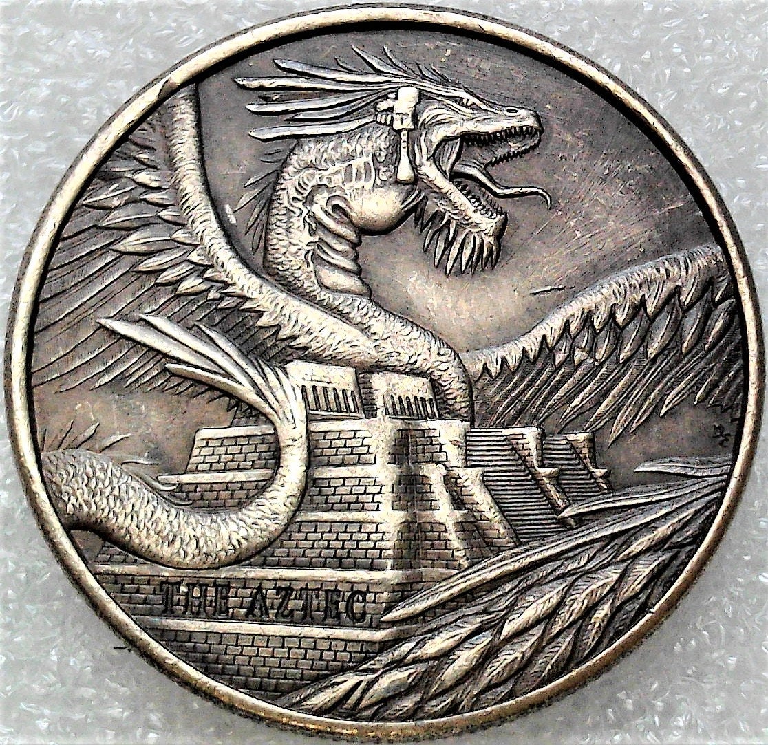 Hobo Nickel Dragon Coin Hobo Dragon Coin - Etsy