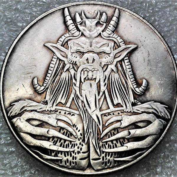 Demon Coins - Etsy
