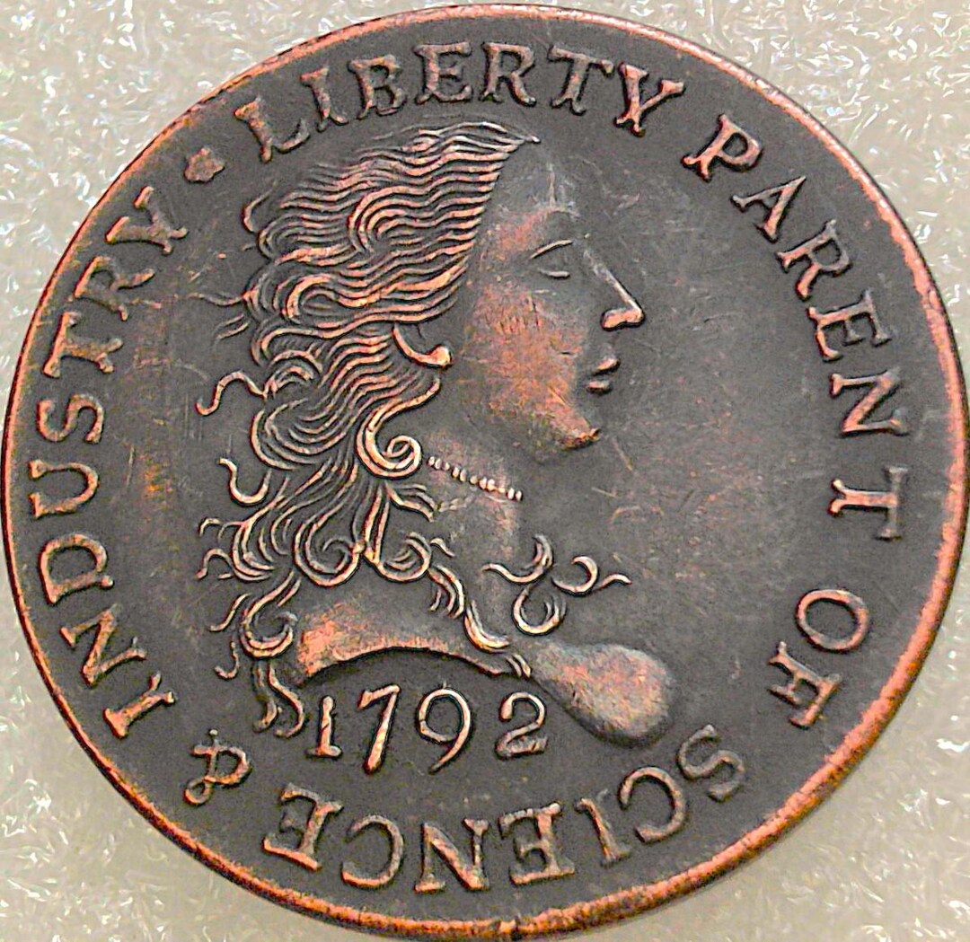1792 BIRCH LARGE CENT - Gallery Mint Copy Coin - Copy Commemorative ...