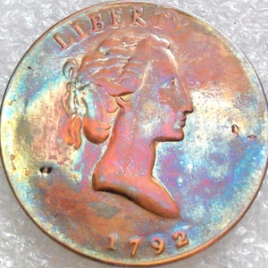 1792 Copy Commemorative Coin Replica C-pattern 1792 Quarter Dollar ...