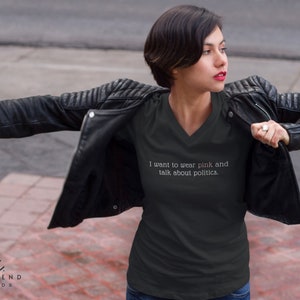 Wear Pink and Talk About Politics Shirt Taylor Swift T Shirt, Swift ...
