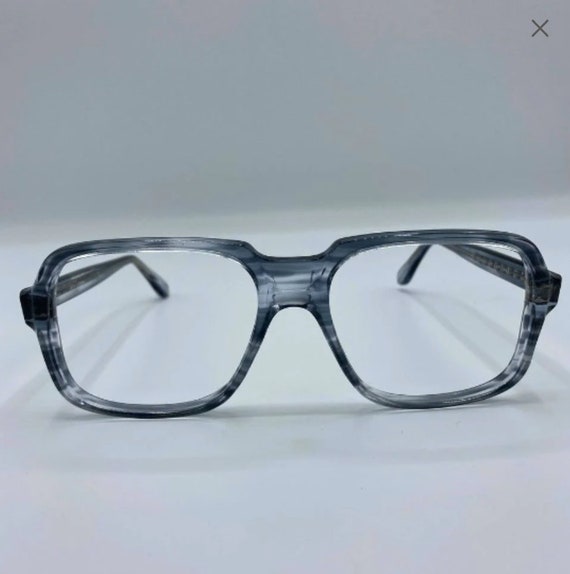 Vintage Eyeframes Glasses - 80s Deadstock - Silver Cl… - Gem