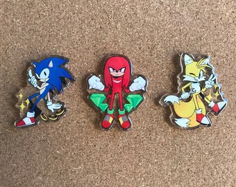 1.75 Sonic Buttons - Etsy