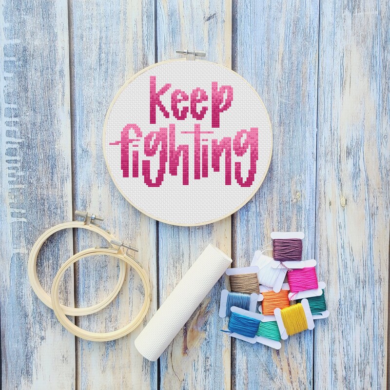 Keep Fighting - Etsy