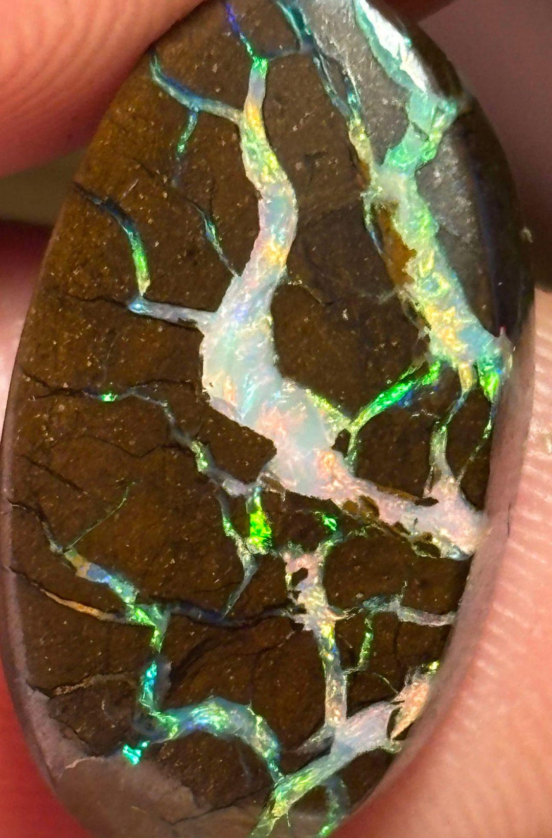 Unique Colorful Boulder Opal With Nice Colors and Flash from Queensland ...