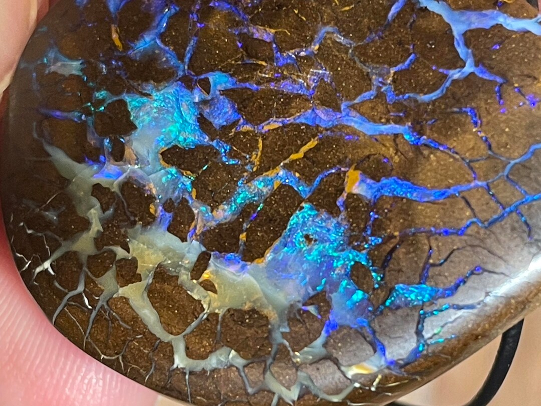 AAA Grade Stunning and Colorful Boulder Opal Pendant From Queensland ...