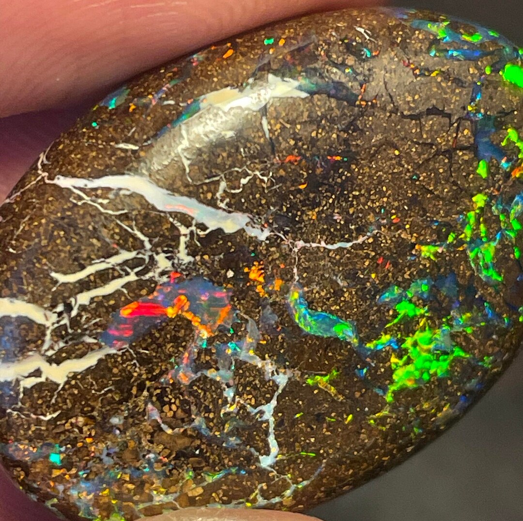 Top Grade Boulder Opal from Queensland Australia With Incredible Play ...