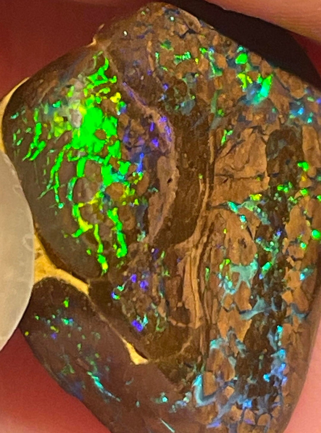 Top Grade Freeform Boulder Matrix Stone With Incredible Play of Color ...