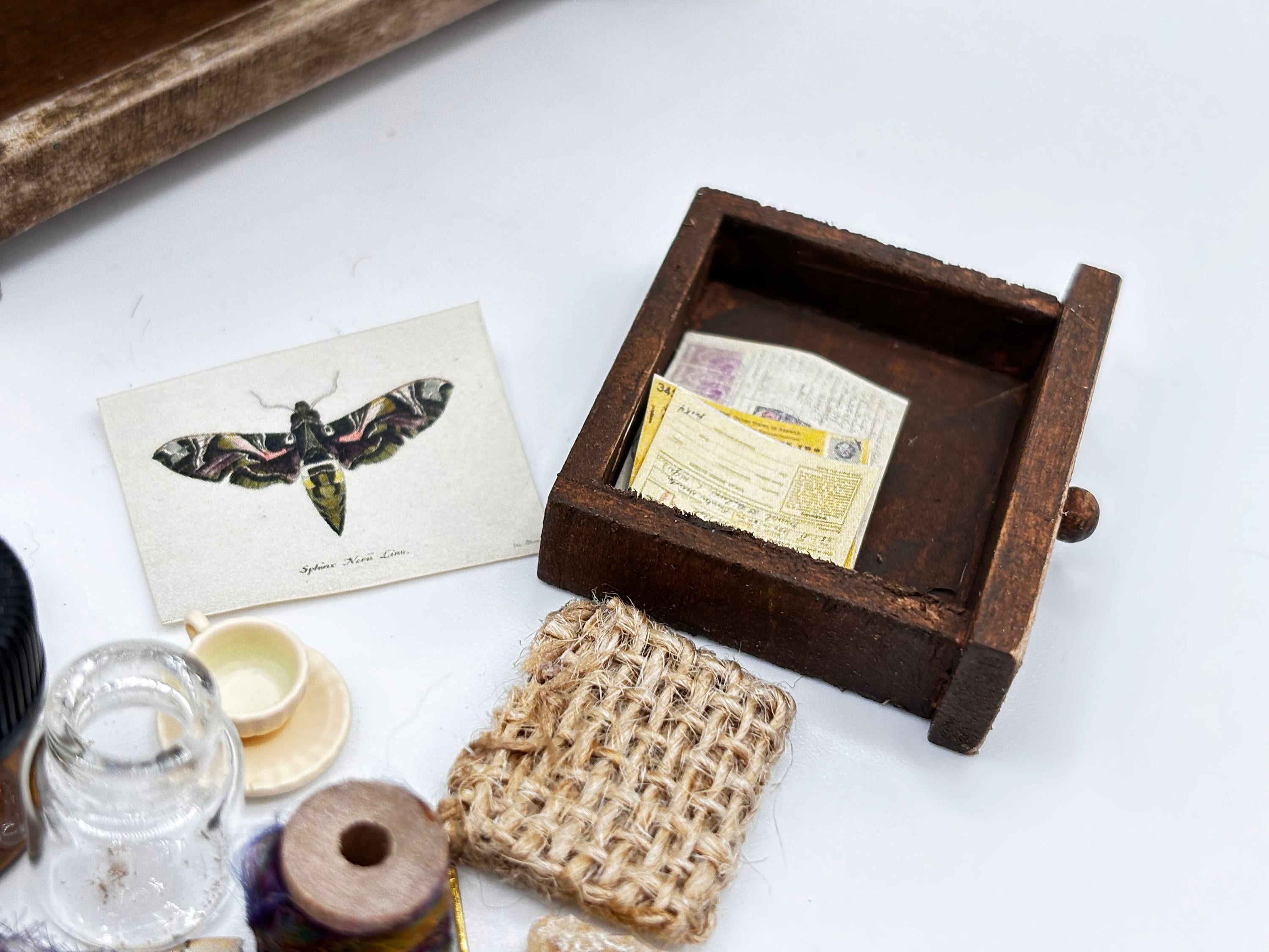 Handcrafted Mini Apothecary Cabinet Dollhouse Collectible Decor - Etsy