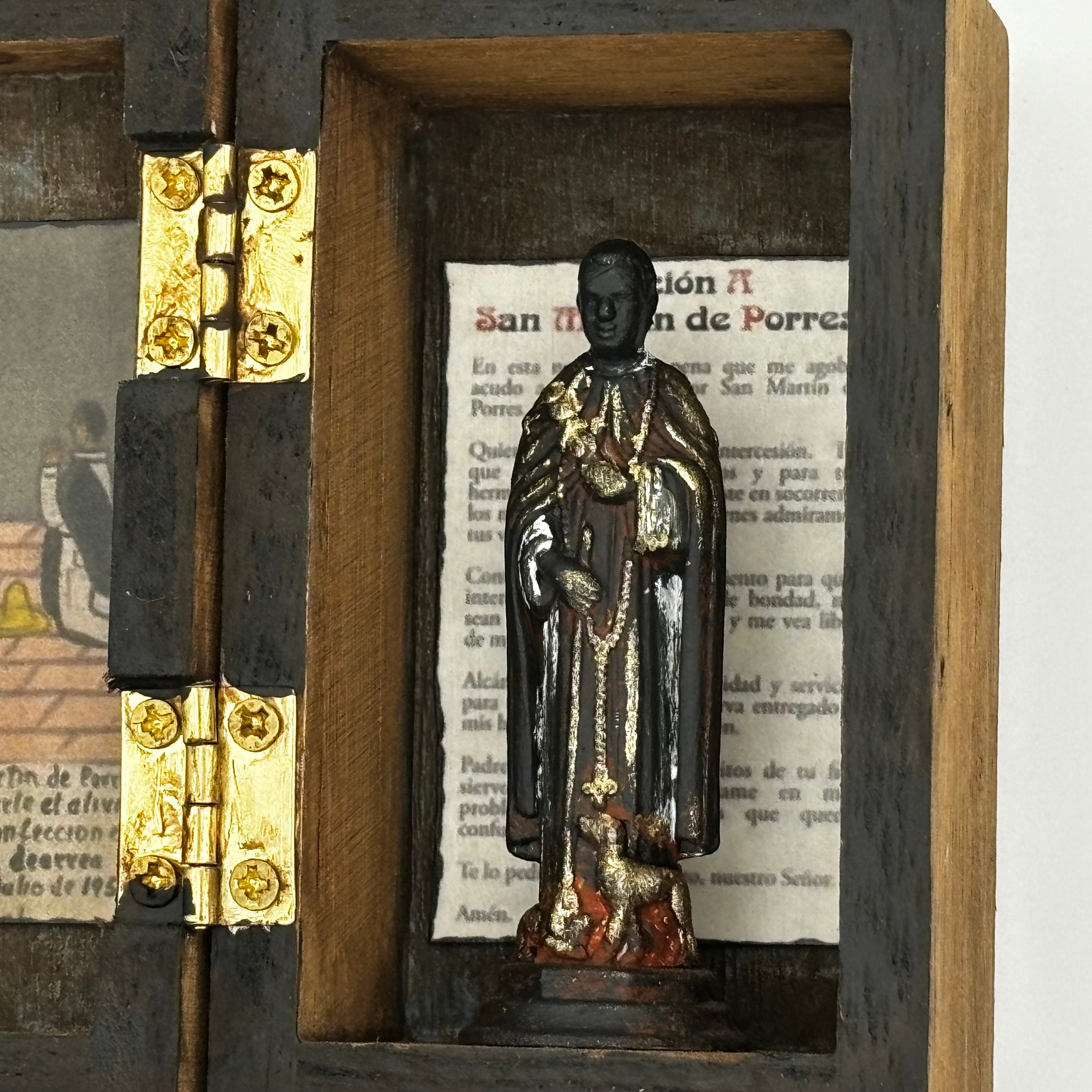 St. Martin, Patron Saint of Racial Justice , Miniature Shrine ...