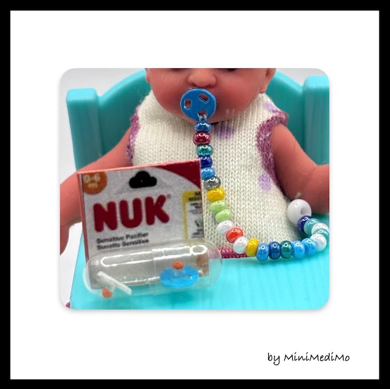 1/12 Scale NUK Pacifier for Zuru Mini Baby Series 2 - Etsy