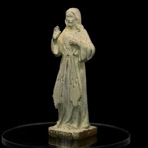 Divine Mercy Jesus Miniature 3 Inch Statue Figurine With Crucifix - Etsy