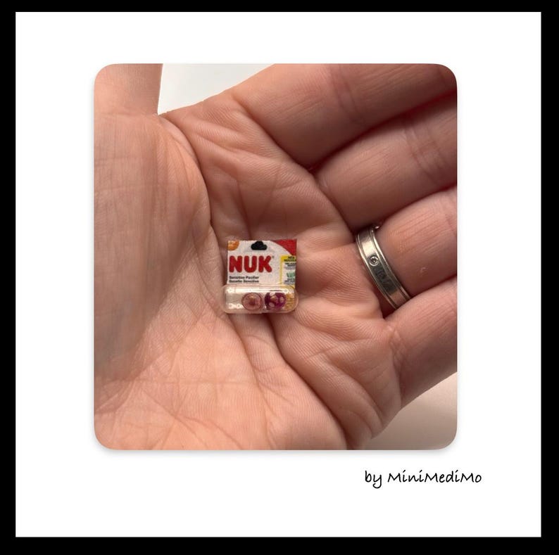 1/12 Scale NUK Pacifier for Zuru Mini Baby Series 2 - Etsy