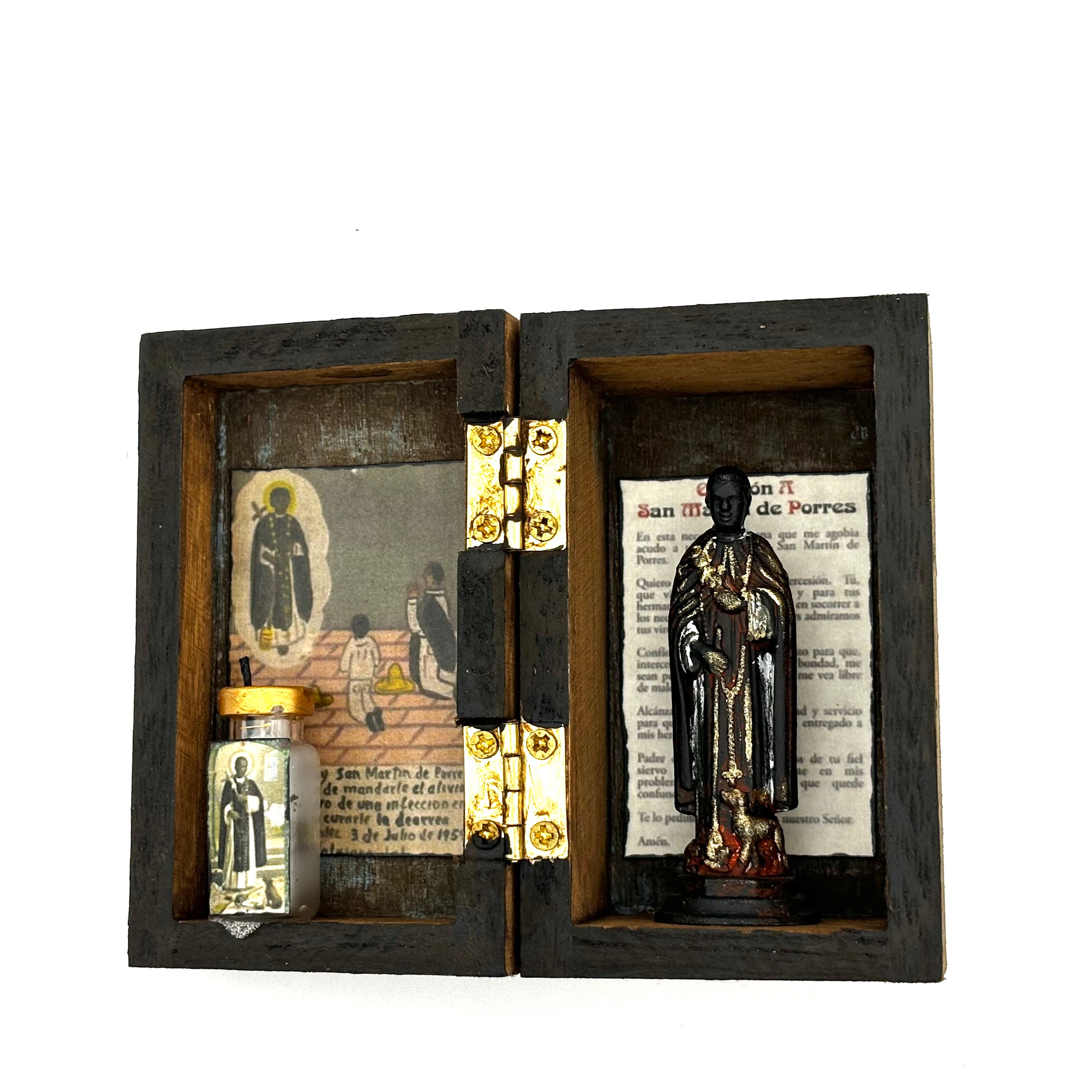 St. Martin, Patron Saint of Racial Justice , Miniature Shrine ...