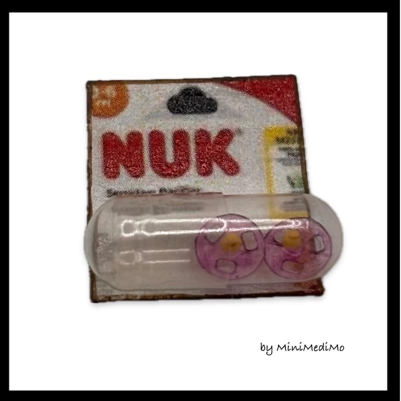 1/12 Scale NUK Pacifier for Zuru Mini Baby Series 2 - Etsy