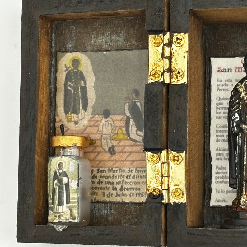 St. Martin, Patron Saint of Racial Justice , Miniature Shrine ...