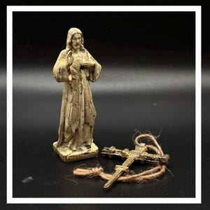 Divine Mercy Jesus Miniature 3 Inch Statue Figurine With Crucifix ...