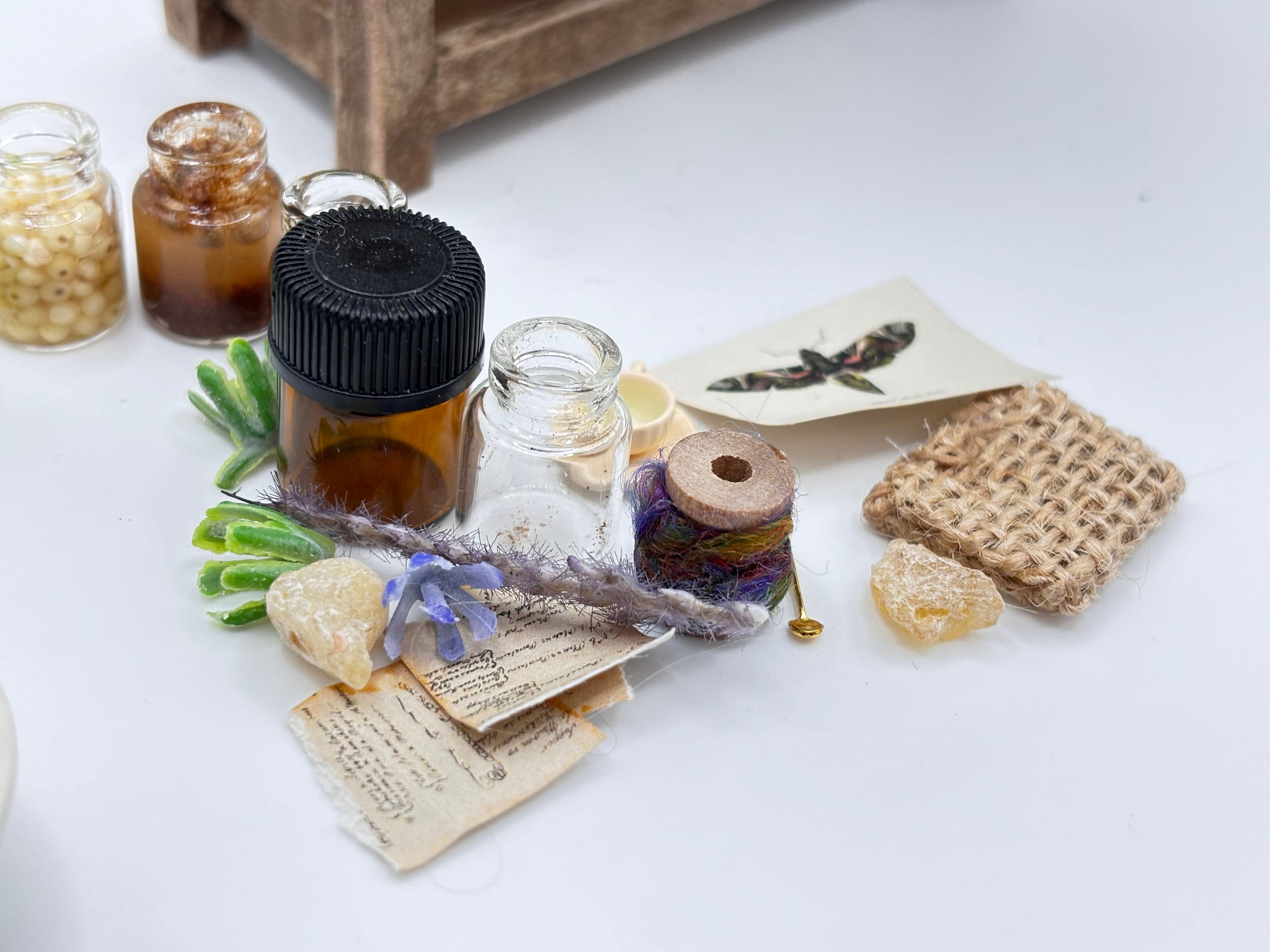 Handcrafted Mini Apothecary Cabinet Dollhouse Collectible Decor - Etsy