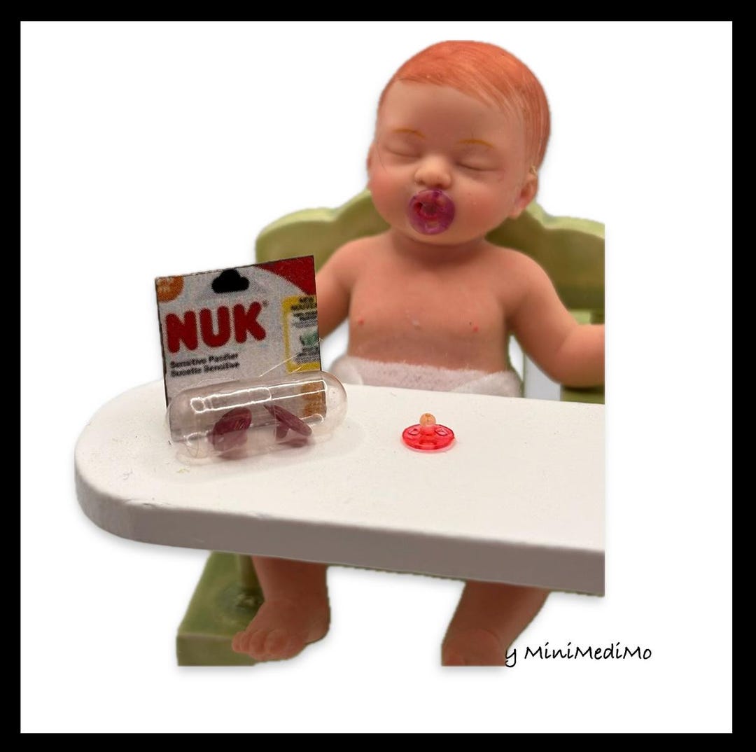 1/12 Scale NUK Pacifier for Zuru Mini Baby Series 2 - Etsy