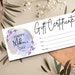 Mother's Day Gift Voucher, Mother's Day Gift Certificate, Mother's Day ...