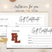 Christmas Coupon Template Editable Canva Template, Printable Christmas ...