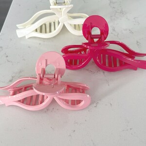 Bow Claw Clips, Coquette Bow Claw Clips, Trendy Claw Clips for Hair ...