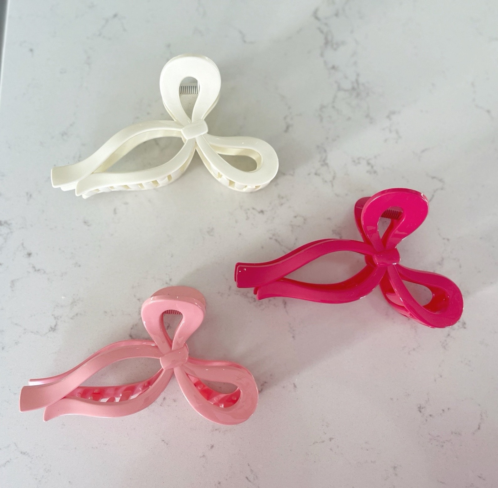 Bow Claw Clips, Coquette Bow Claw Clips, Trendy Claw Clips for Hair ...
