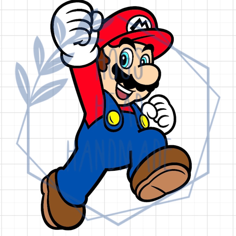 Super Mario Decal - Etsy