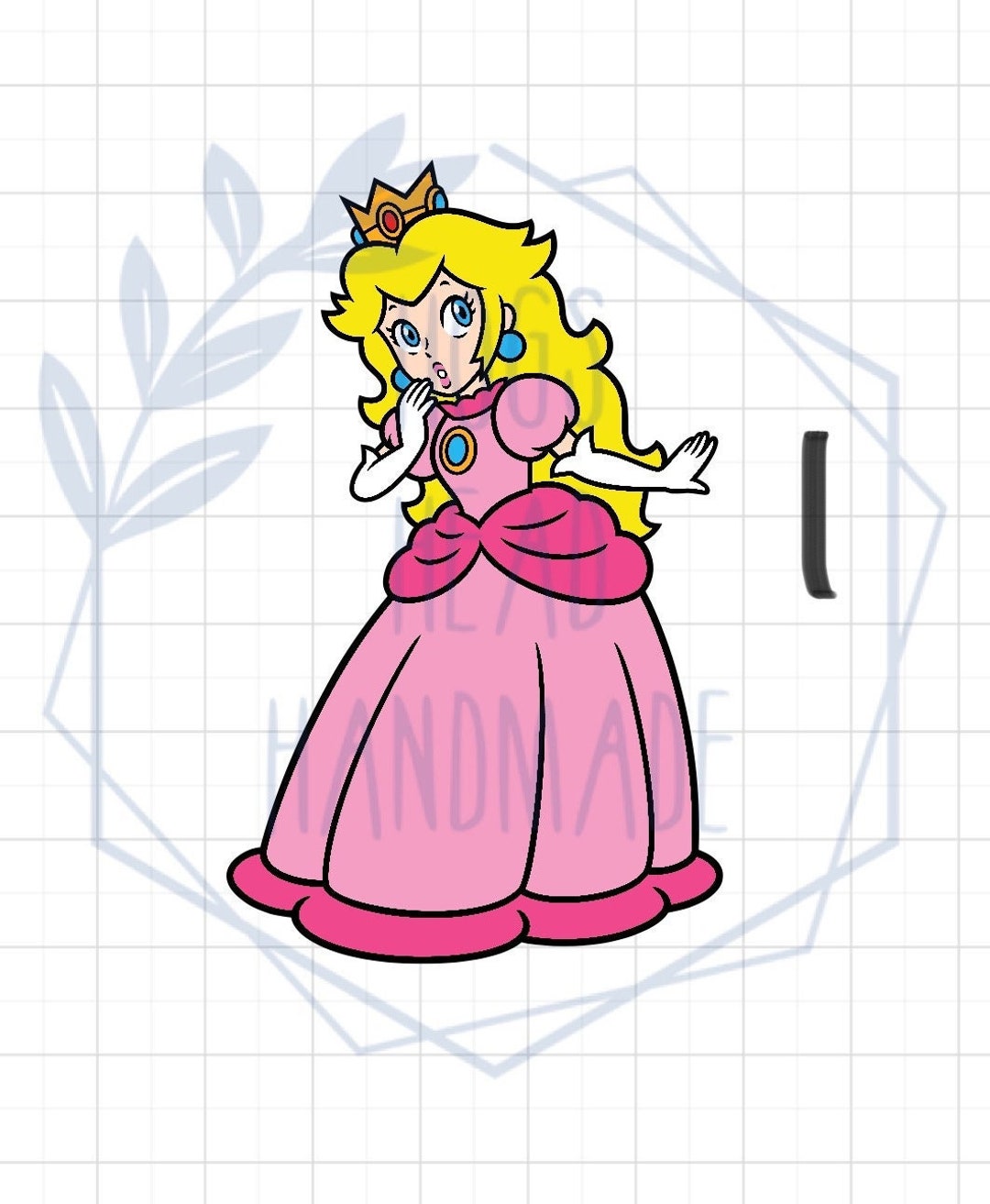Peach Princess Iron on or Sublimation - Etsy