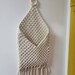 Macrame Large Wall Holder, Pouch Organizer, Hanging Pocket, Woven ...