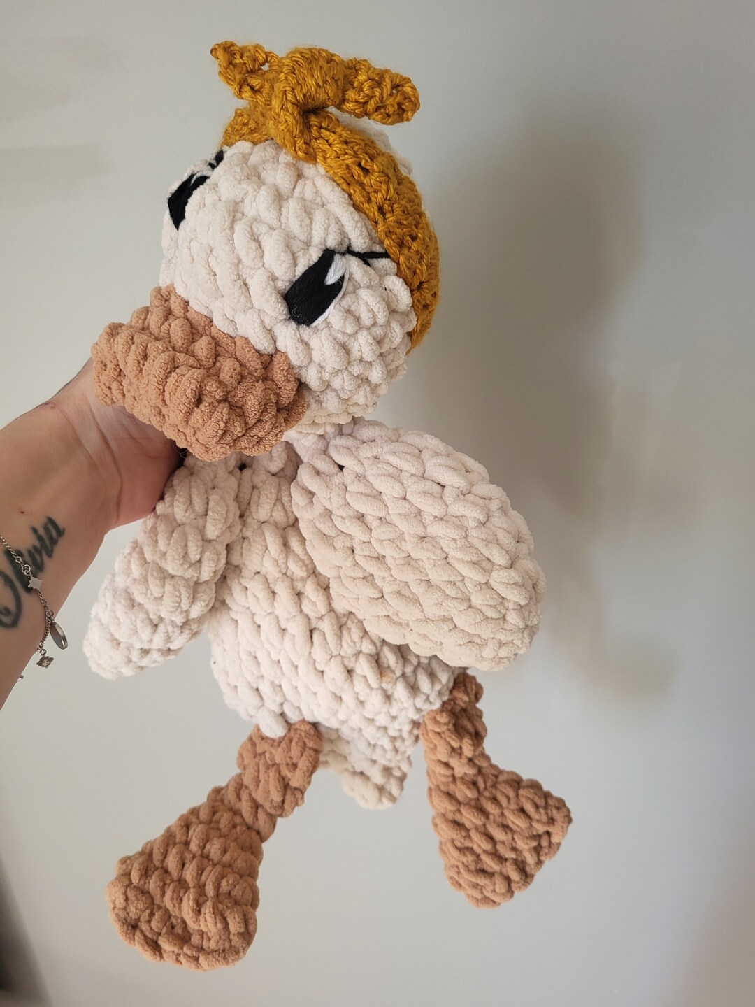 Made to Order Chunky Della Duck Comforter Snuggle Buddy Blankie Toy - Etsy