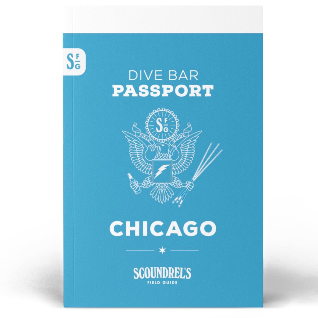 Chicago Dive Bar Passport - Stamp-ready Log of 50 Chicago Bars - Etsy
