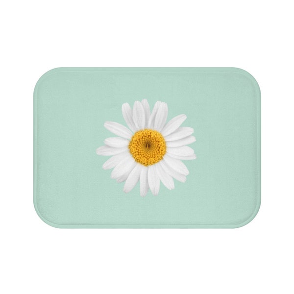 Daisy Bath Mat - Etsy