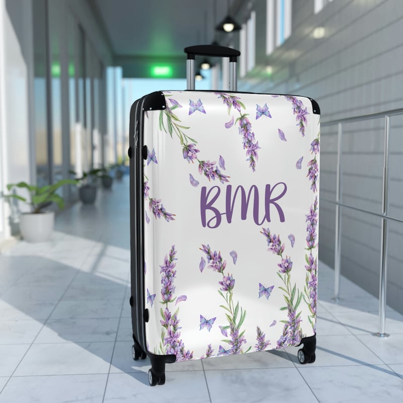 Floral Carry on Luggage - Etsy
