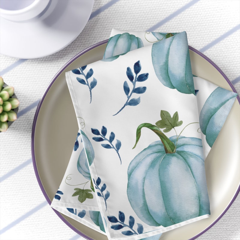 Blue Pumpkin Decor - Etsy